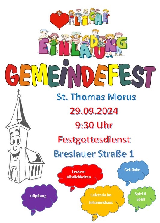 Kirchengemeinde St. Lambertus | Gemeindefest Thomas Morus
