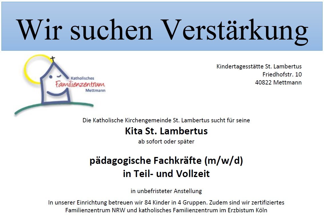 Kirchengemeinde St. Lambertus | Home